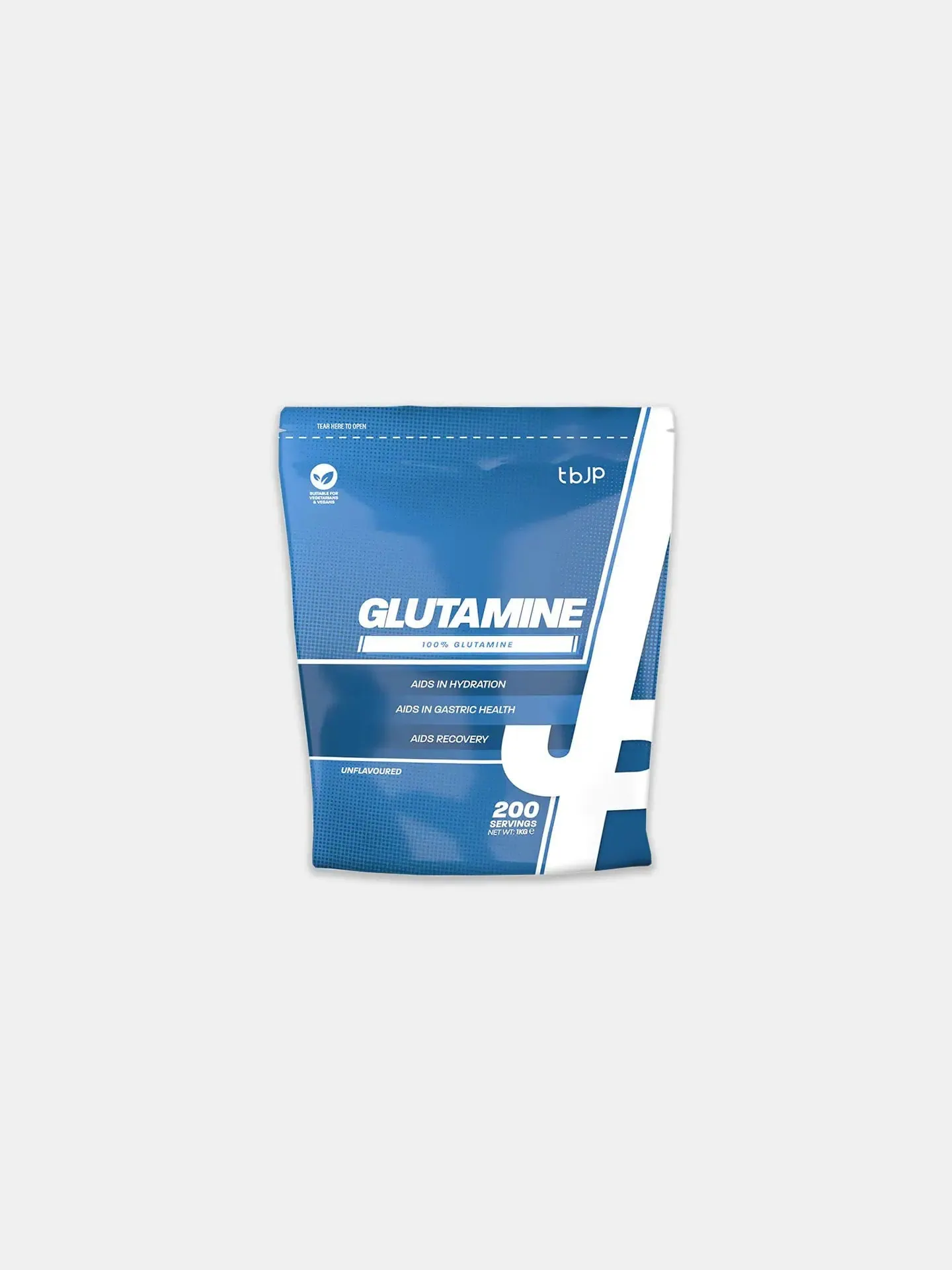 TrainedByJP - Glutamine 1000g - Strength Masters Gym